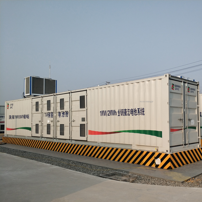 50KW250KWH Containerized Vanadium Redox Flow Battery Energy Storage ...