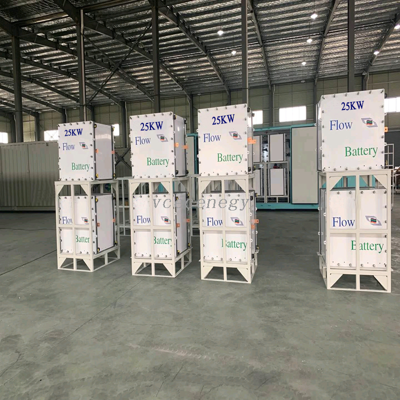 25KW Single Cell Stack For Vanadium Redox Flow Battery 100KW 200KW ...